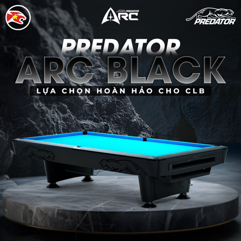 Bàn bida Predator ARC (Full Phụ Kiện) - SIÊU THỊ BIDA