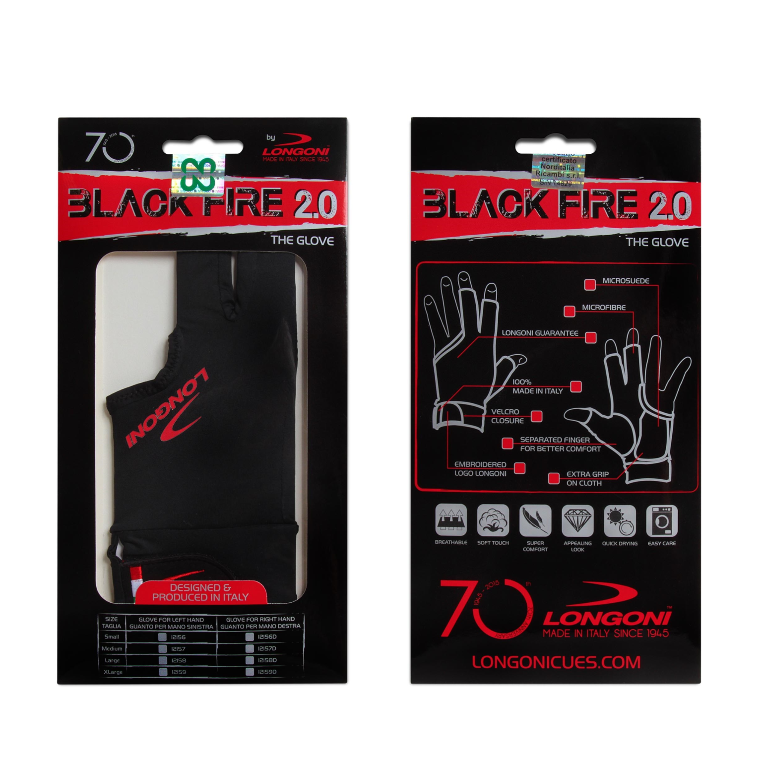 Găng tay 3 Seconds FFFG - SIÊU THỊ BIDA